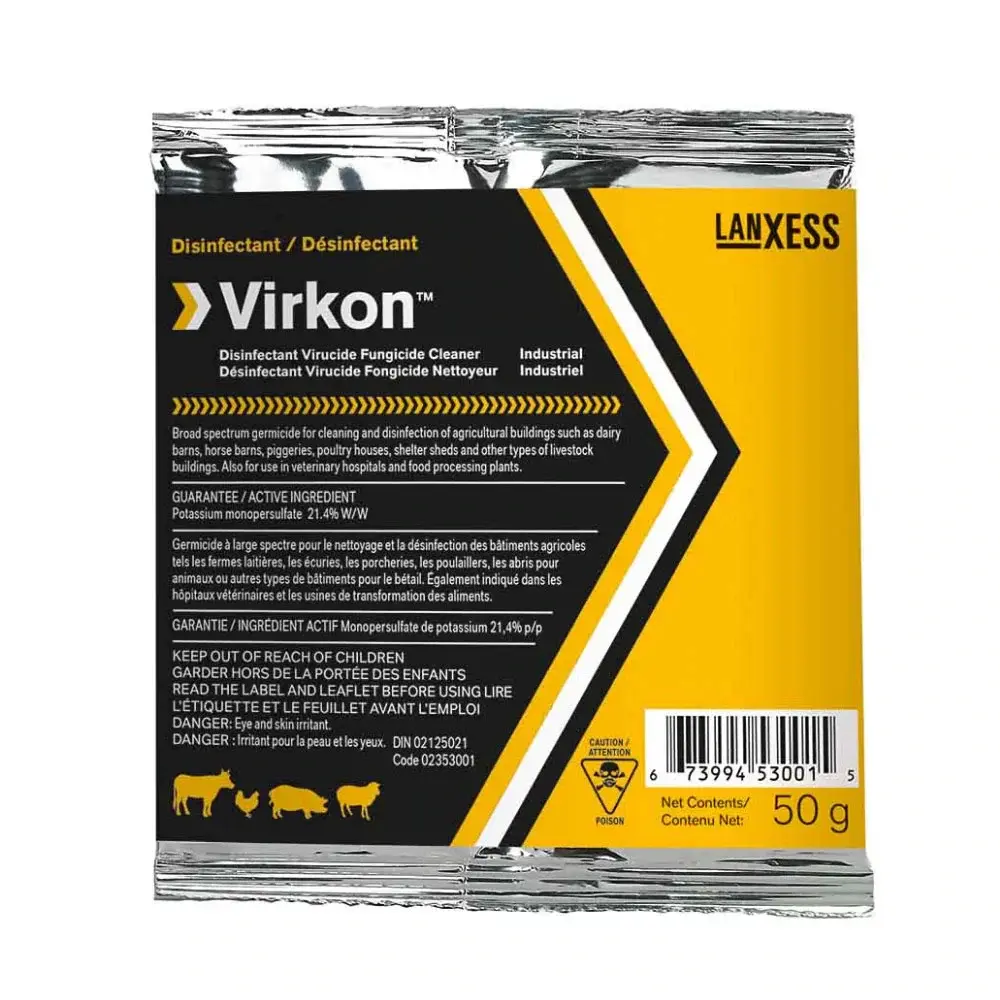 VETOQUINOL - Virkon Disinfectant Powder - Paddock Animal & Co