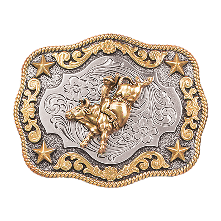 M&F WESTERN - Bull Rider Belt Buckle - Paddock Animal & Co