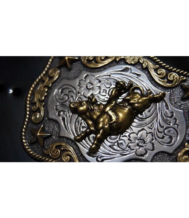 M&F WESTERN - Bull Rider Belt Buckle - Paddock Animal & Co