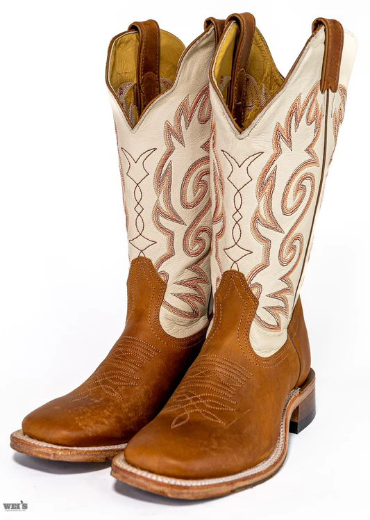 BOULET - Botte Western #0344 Lucious Bone - Paddock Animal