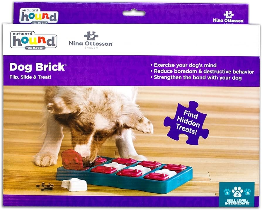 NINA OTTOSSON - Jeu Interactif Outward Hound Puzzle Brick - Paddock Animal
