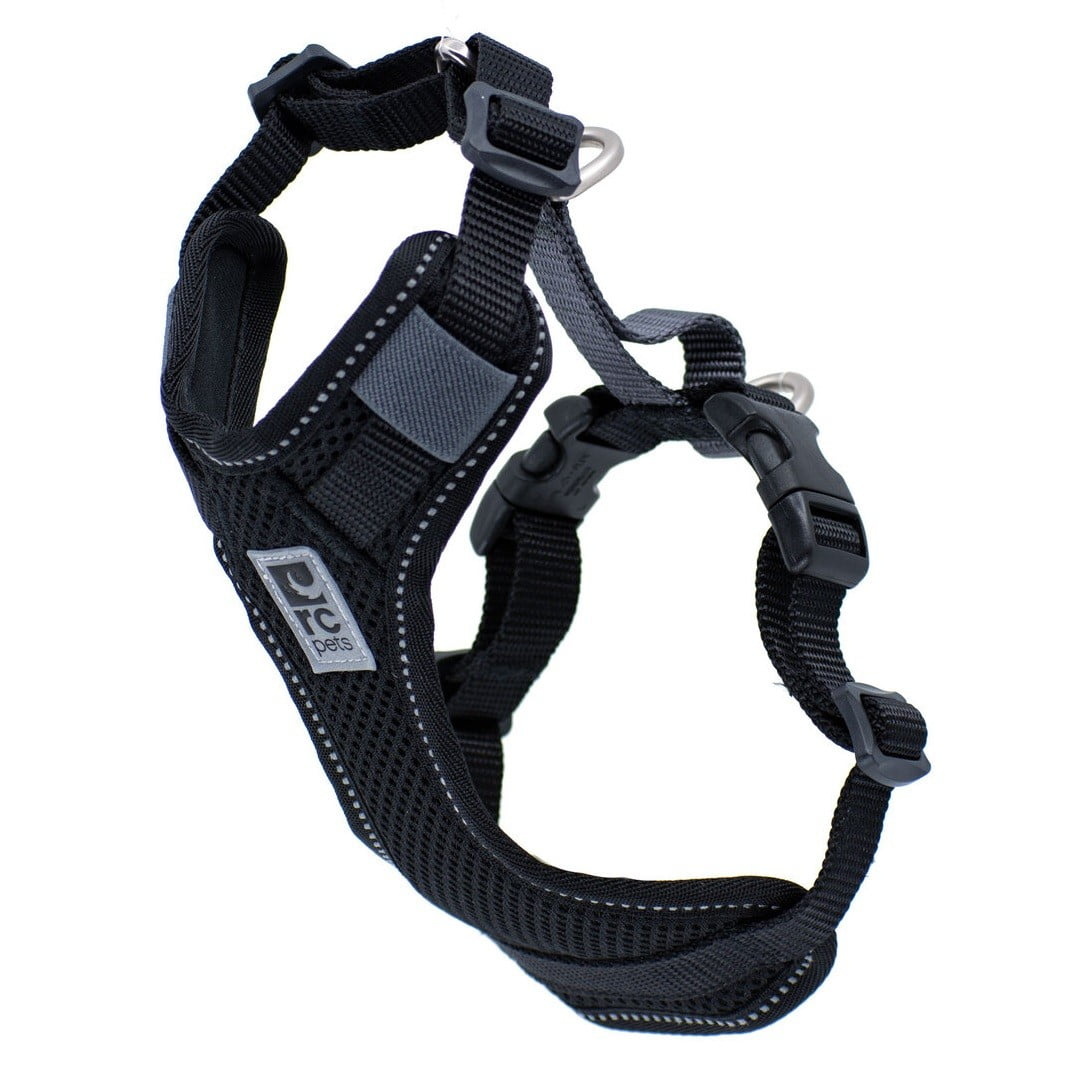 RC PETS - Harnais Moto Control Hybride Noir - Paddock Animal