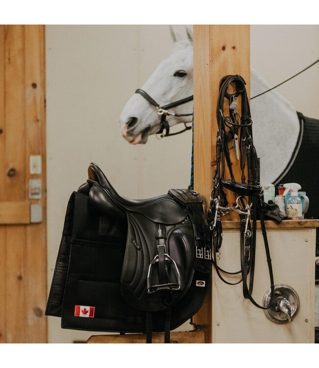 ECOGOLD - Navy Secure Dressage Saddle Pad - Paddock Animal & Co