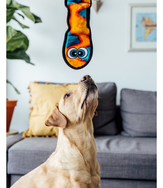 OUTWARD HOUND - Peluche Invincibles Snake Squeaker - Paddock Animal