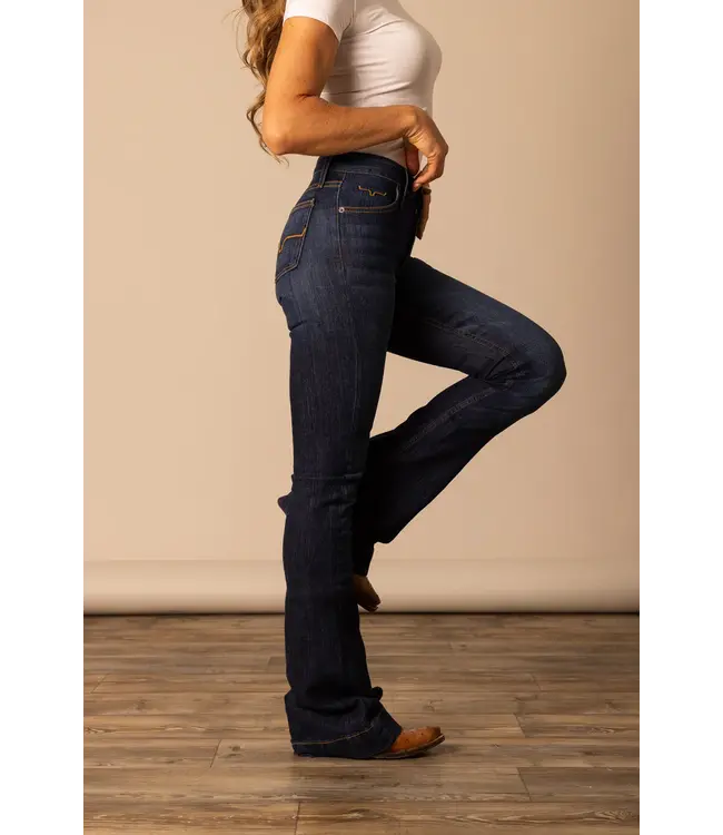 KIMES RANCH - Jeans Riding Jennifer Blue - Paddock Animal