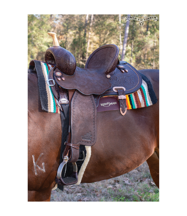 CIRCLE Y - Selle Martha Josey Ultimate Cash Barrel Arçon Régulier ...