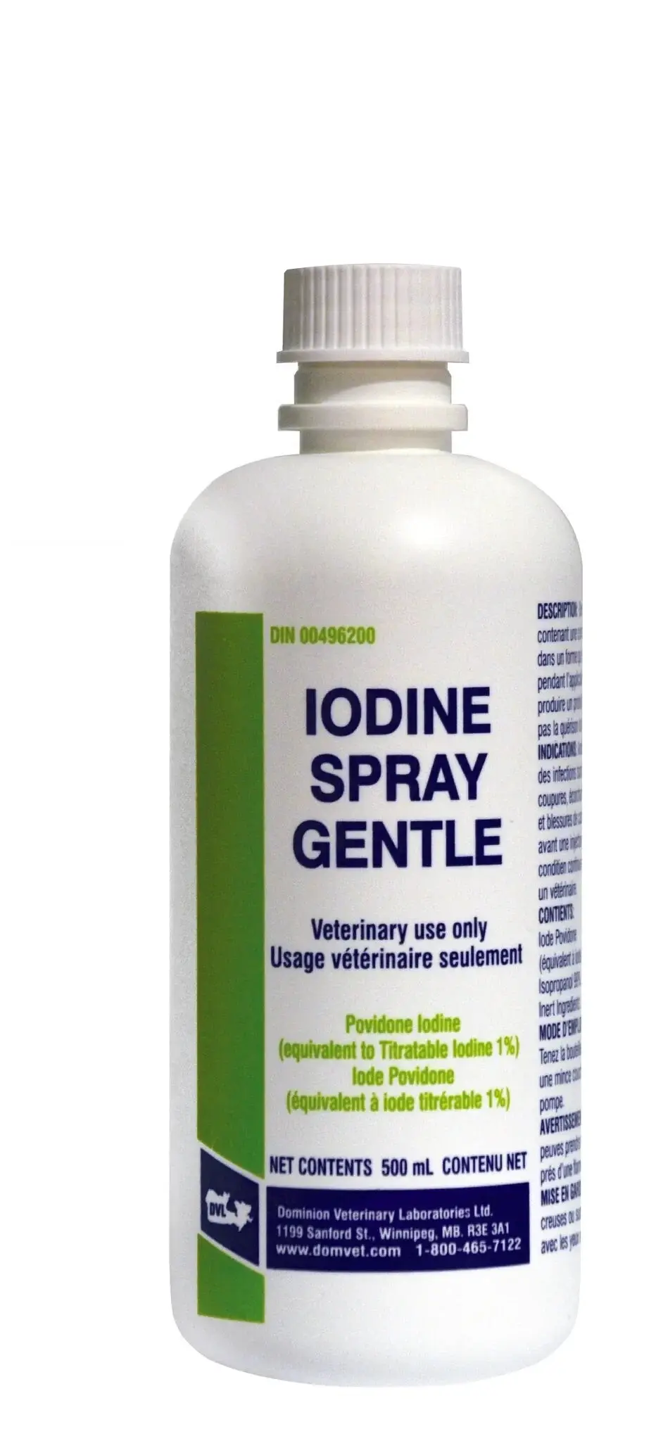 DOMINION VET - Iodine spray gentle - Paddock Animal