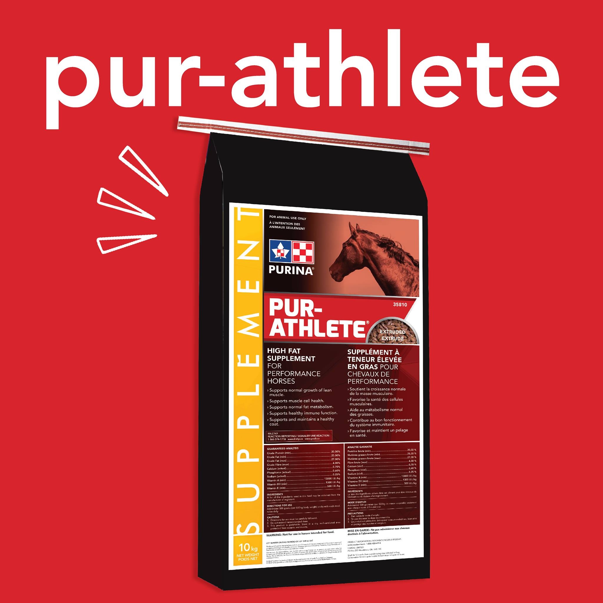 PURINA CARGILL - Supplément de Pur-Athlète - Paddock Animal
