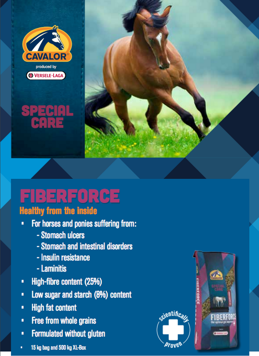 CAVALOR - Moulée FiberForce Muesli - Paddock Animal