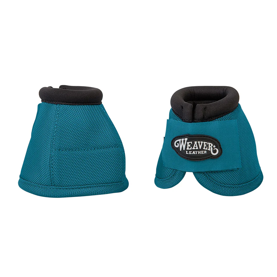 WEAVER - Ballistic No-Turn Turquoise Bell Boots - Paddock Animal & Co