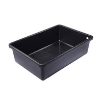 Heavy Duty Black Plastic Reservoir 227L