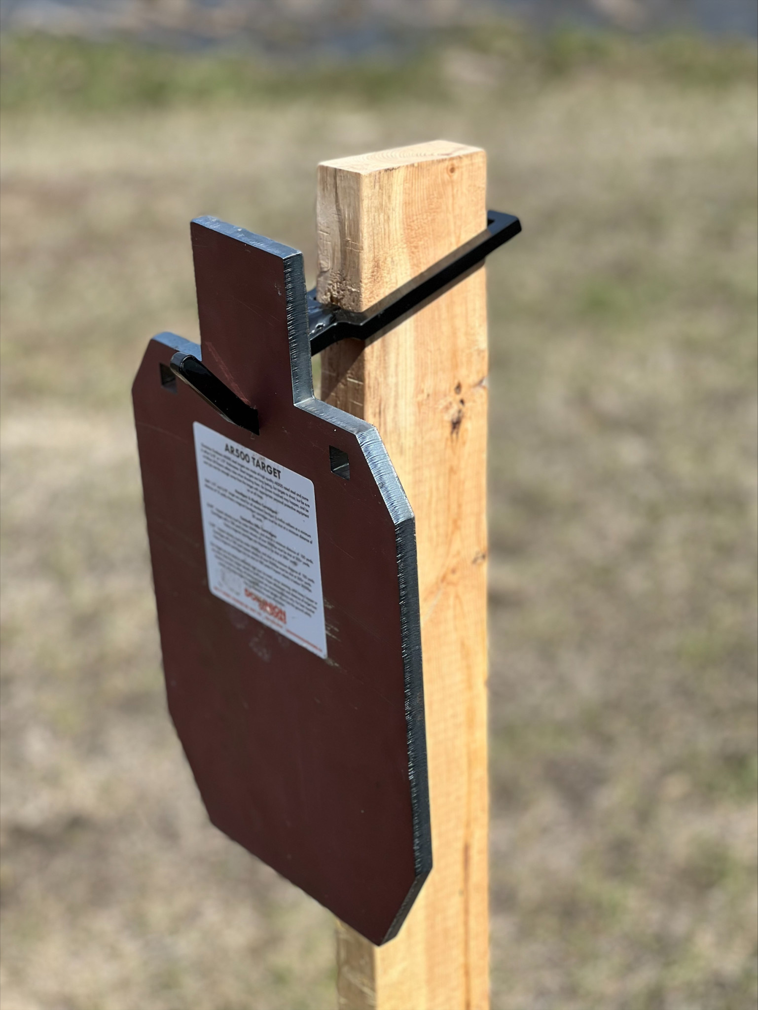 ENGAGE PRECISION AR500 2X4 POST TARGET HOOK, 3/8", BLACK - Dominion ...