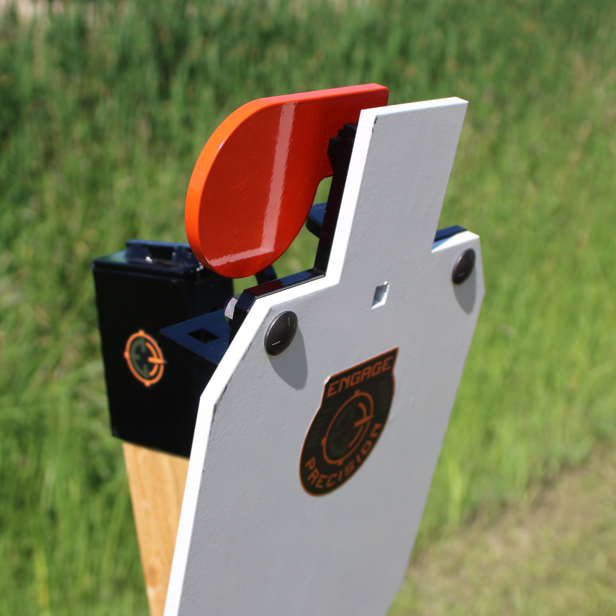 ENGAGE PRECISION AR500 STEEL REACTIVE HOSTAGE RIFLE TARGET KIT, 3/8”, W ...