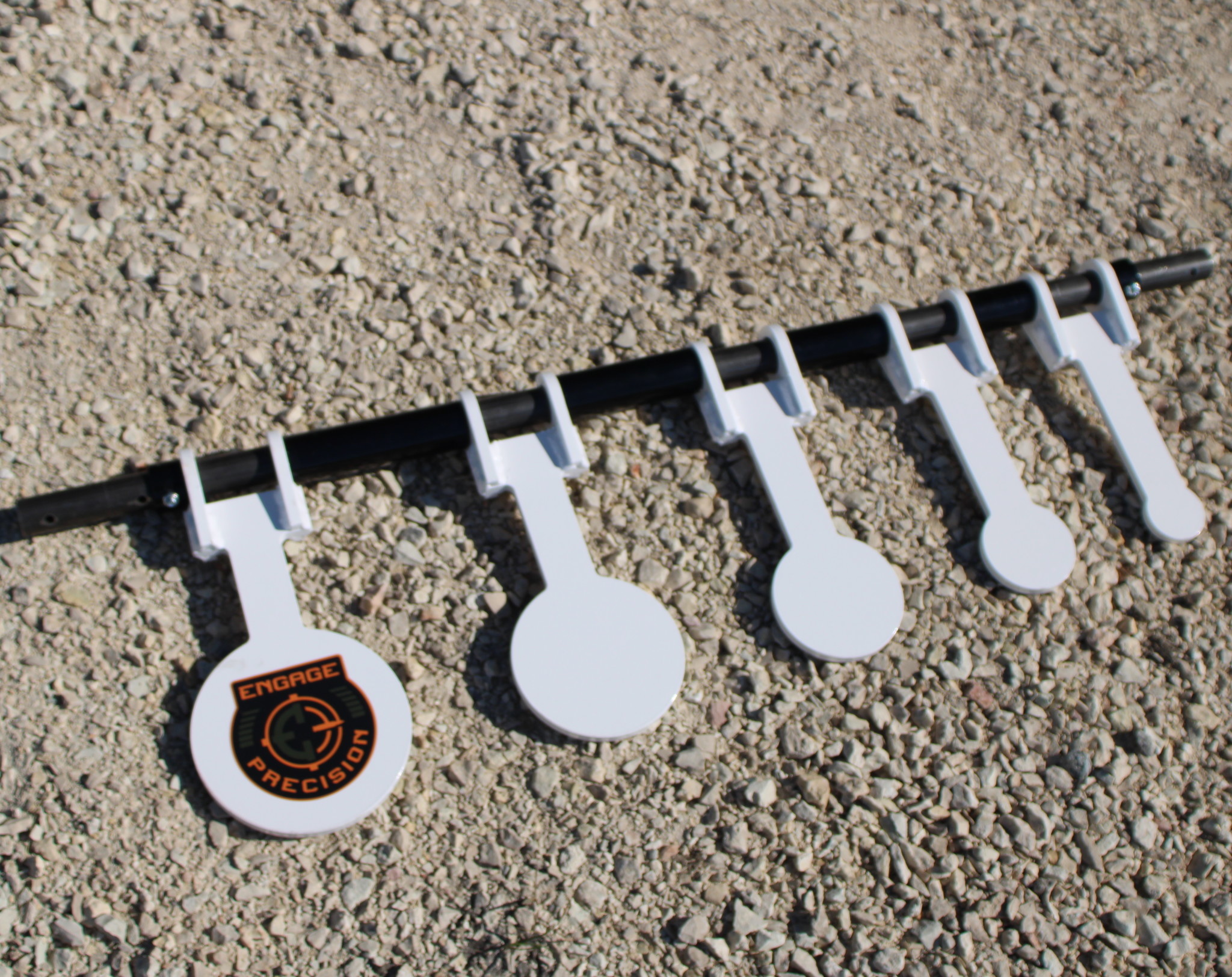 ENGAGE PRECISION AR500 STEEL REACTIVE KYL RIMFIRE TARGET SET, 3/8", W ...