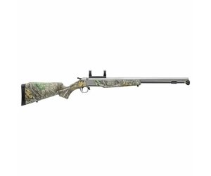 CVA WOLF V2 MUZZLELOADER RIFLE, 50 CAL, W/ SCOPE MOUNT, SS, EDGE CAMO ...