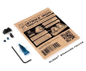 STRIKE INDUSTRIES STRIKE IRON SIGHTS, STANDARD HEIGHT, GLOCK - Dominion ...