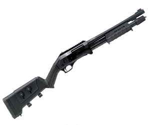 CANUCK FOLDING ENFORCER PUMP SHOTGUN, 12 GA, 3", BLACK - Dominion ...