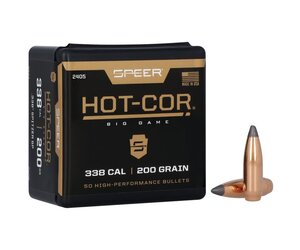 SPEER HOT COR BULLET, .338, 200 GR SPITZER SP, 50 PACK - Dominion ...