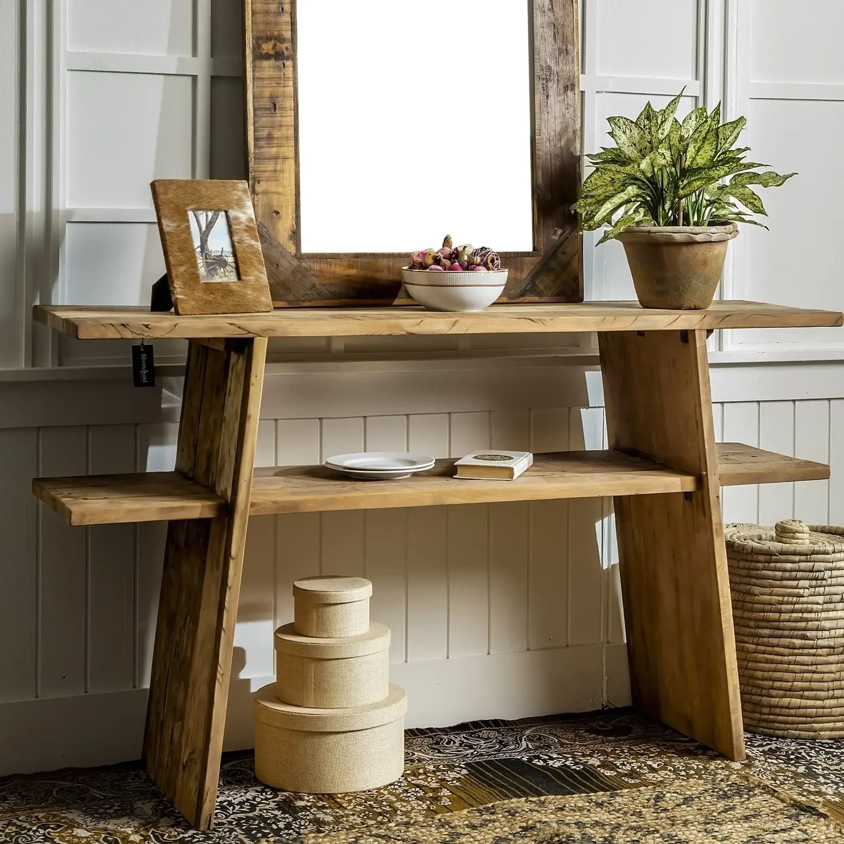Table Reclaimed Wood Console