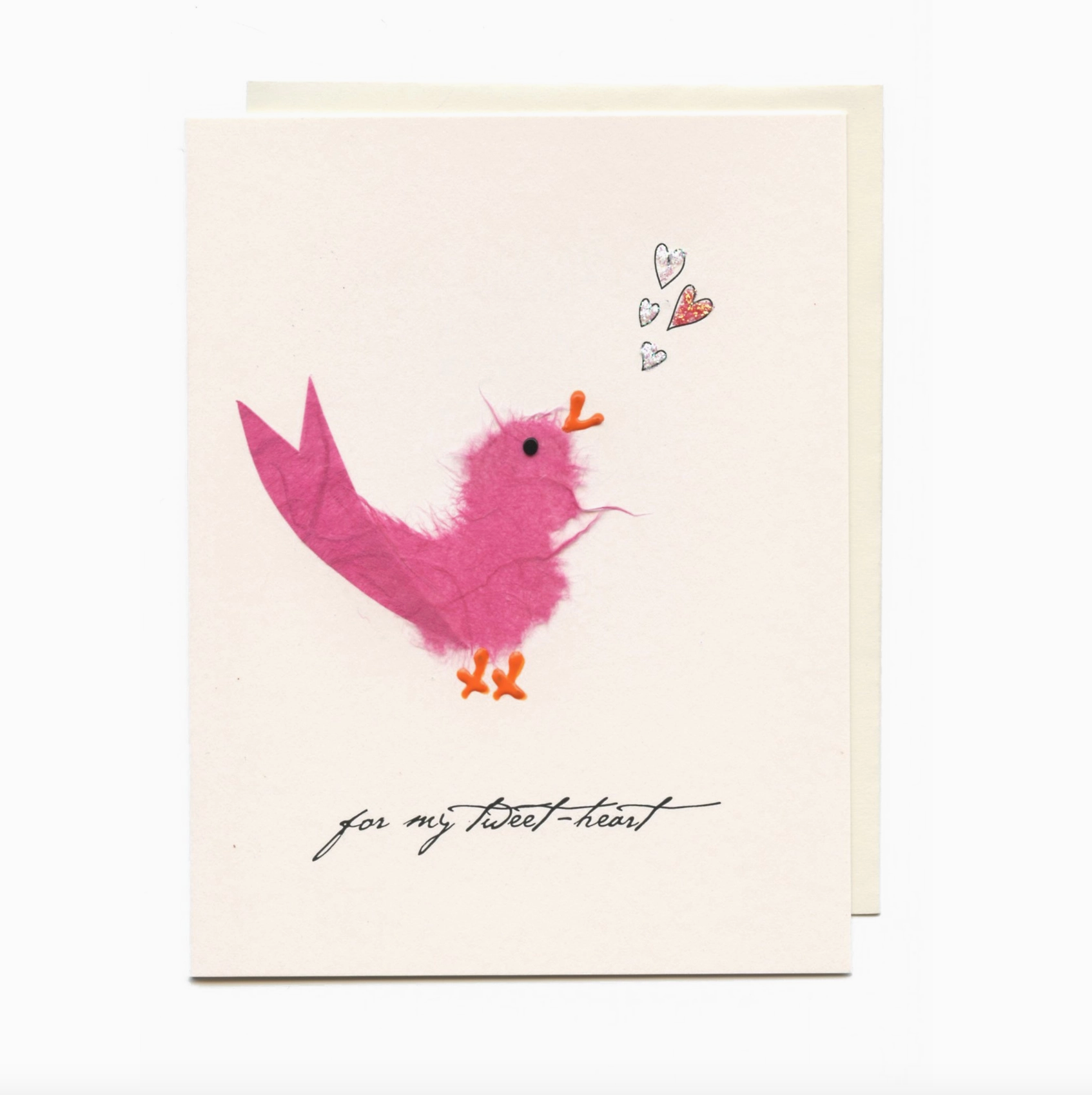 Card, Paper Art For My Tweet-Heart - Zocalo