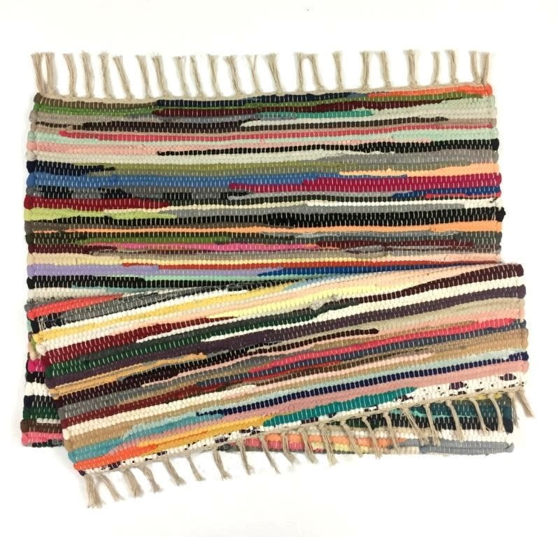Rug, Rag Recycled 2x3 Multi Colour - Zocalo