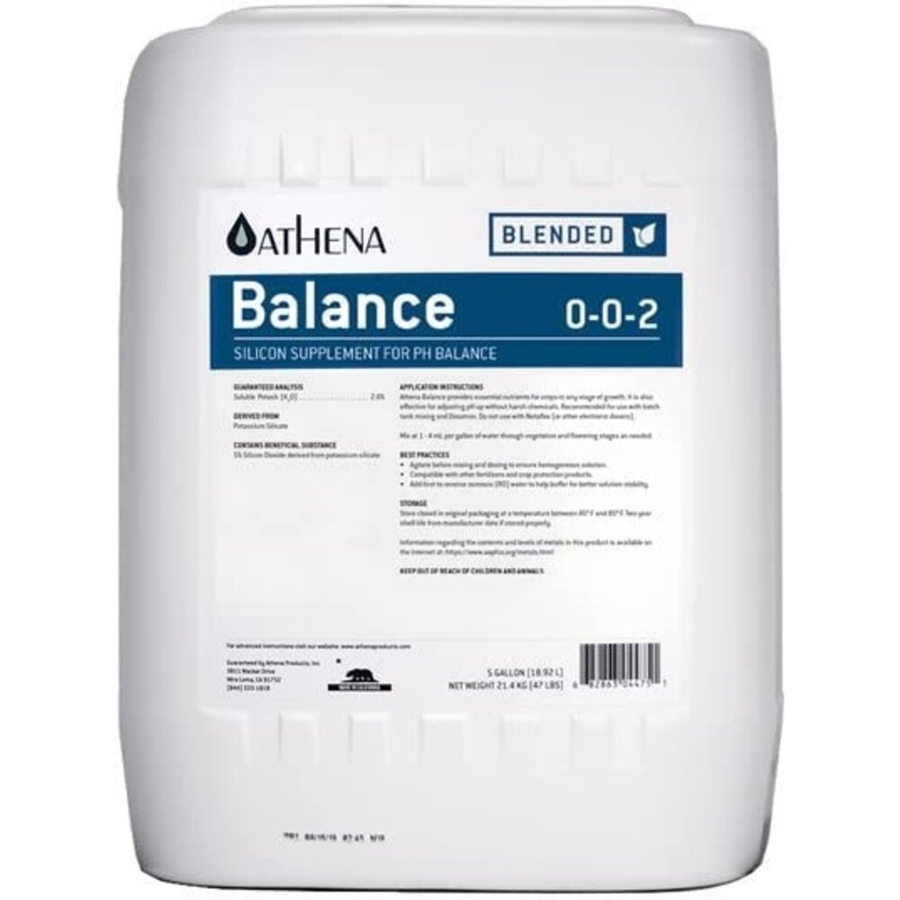 Athena balance 5 gallon - Home Grown Supplies