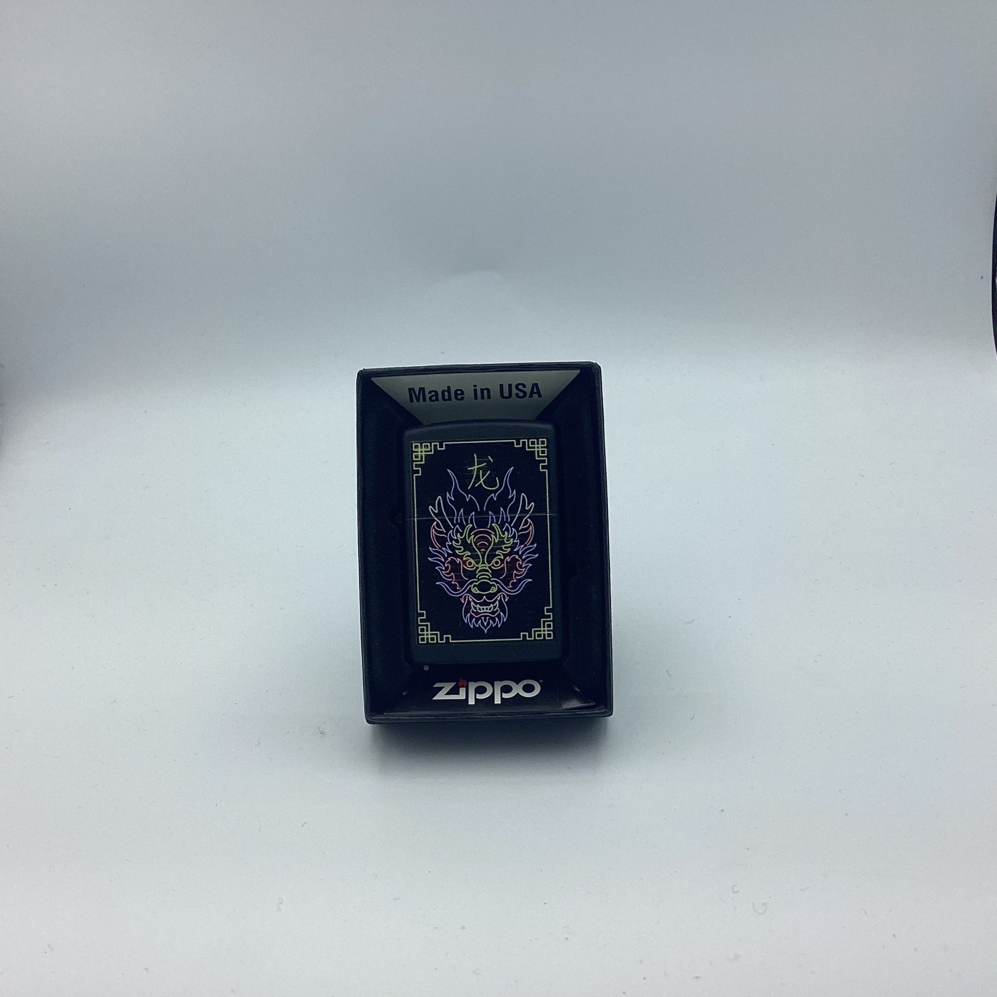 Zippo Neon Dragon Zippo - Walper Tobacco