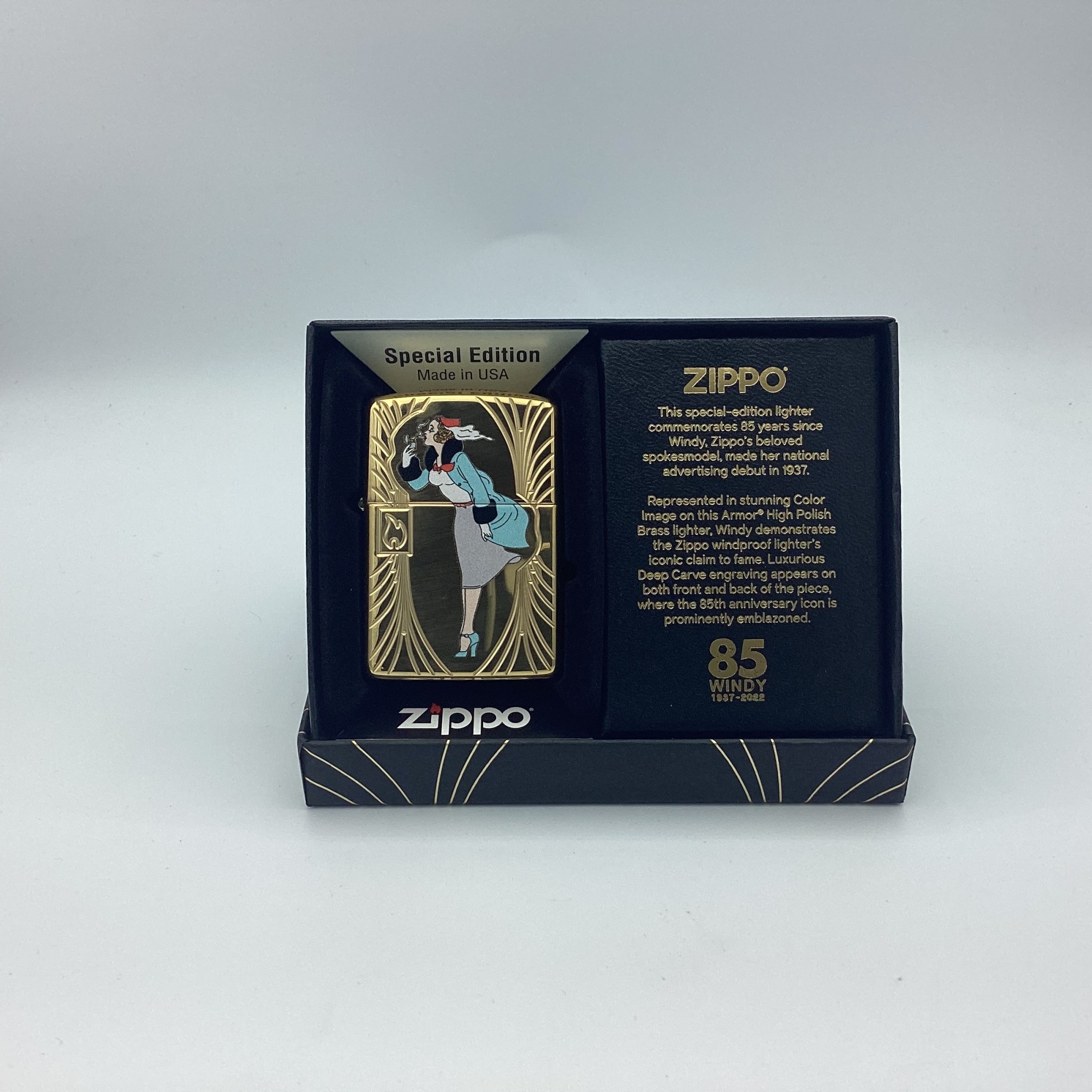Zippo Windy 85th Anniversary Collectible Zippo - Walper Tobacco