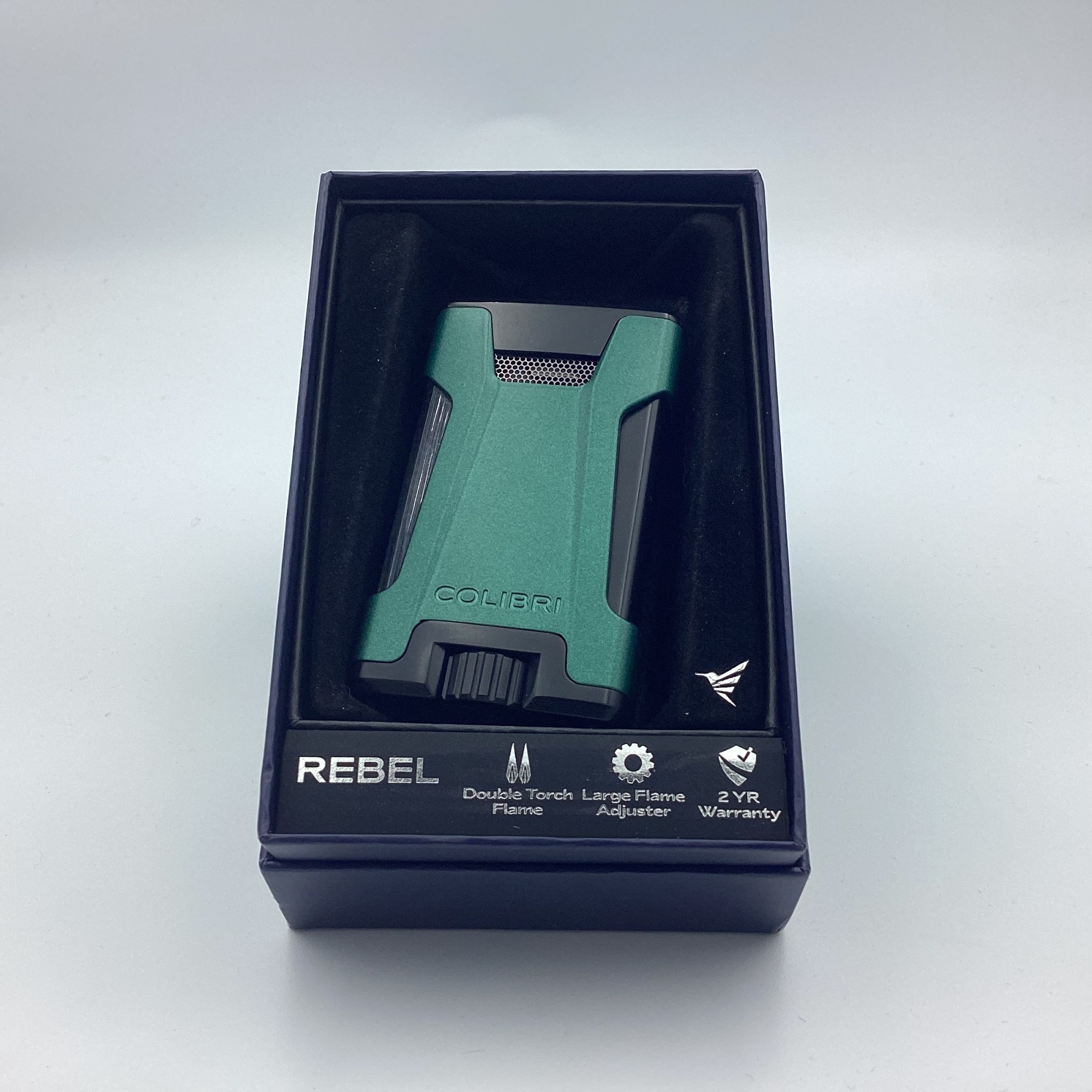Colibri Colibri Rebel Lighter Green & Black - Walper Tobacco