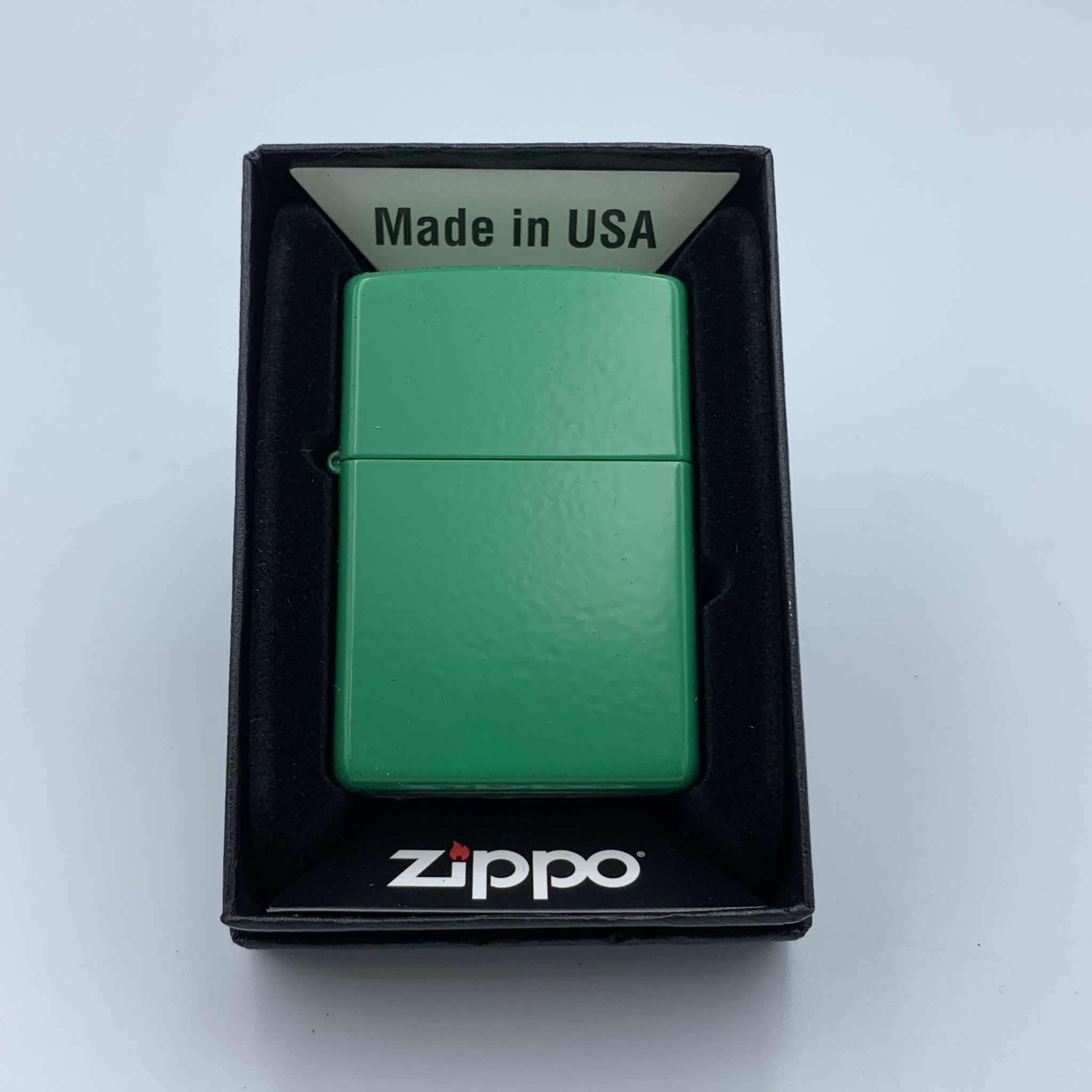 Zippo Matte Green Zippo - Walper Tobacco