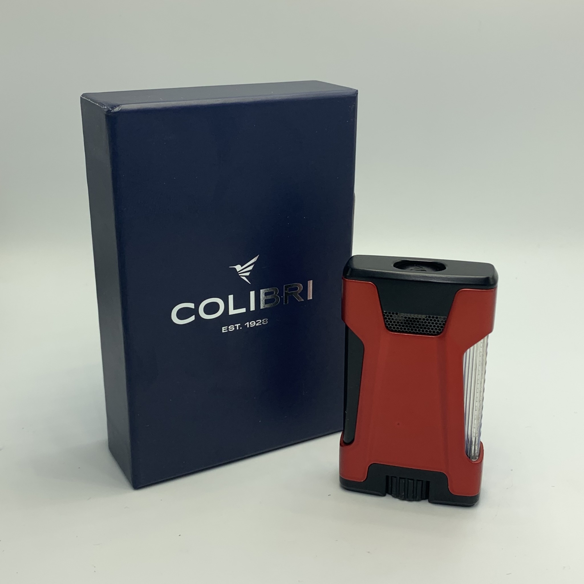 Colibri Colibri Rebel Lighter Red & Black - Walper Tobacco