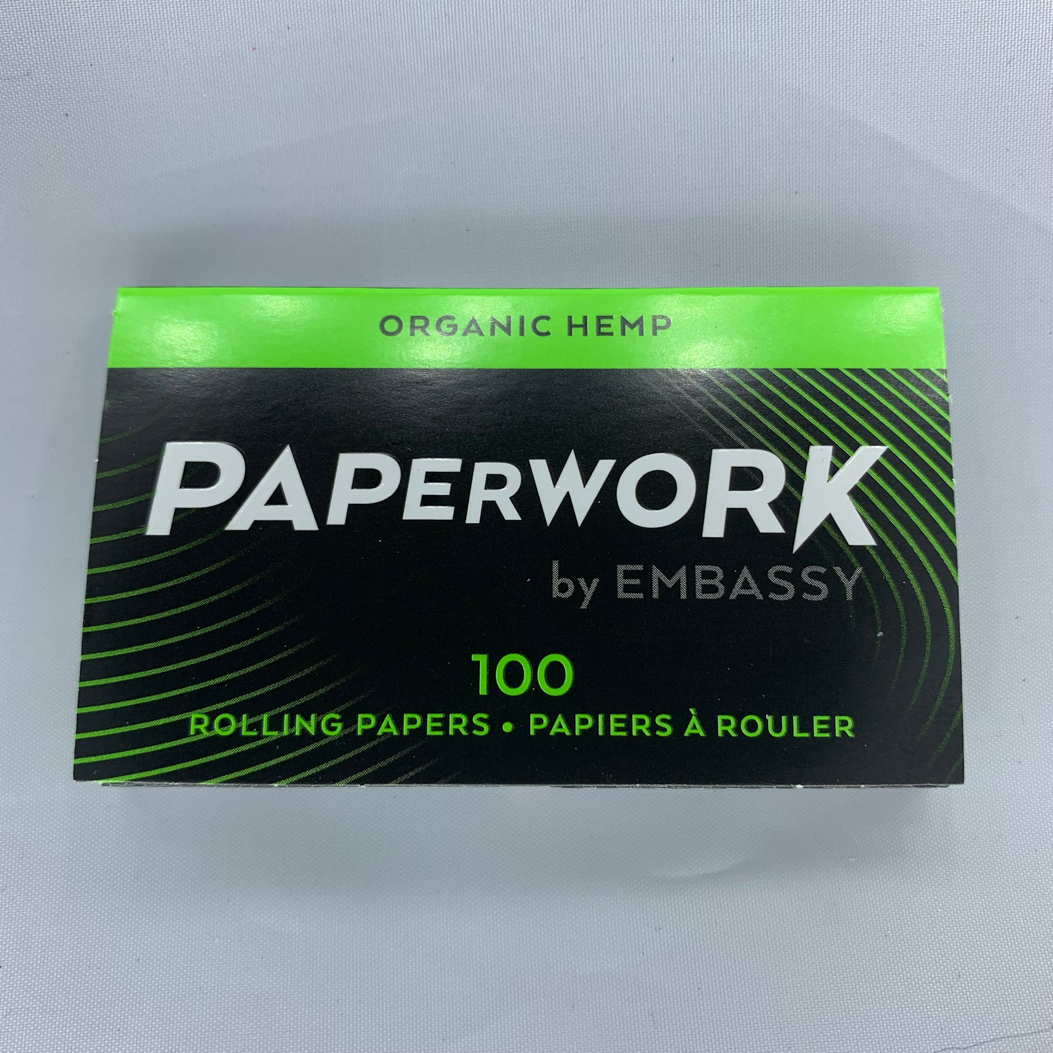 Embassy Paperwork Green (Organic Hemp) Rolling Papers - Walper Tobacco