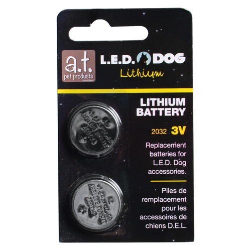 A.T. PET PRODUCTS (D) AT LED DOG - BATTERY - Rick's Pet Stores Inc.