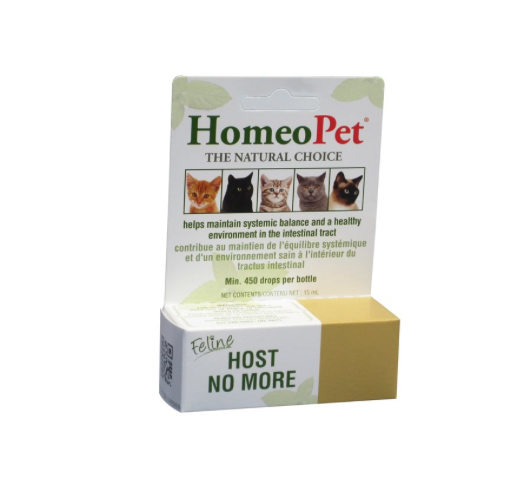 Homeopet Feline Host No More 15ml - Rick's Pet Stores Inc.