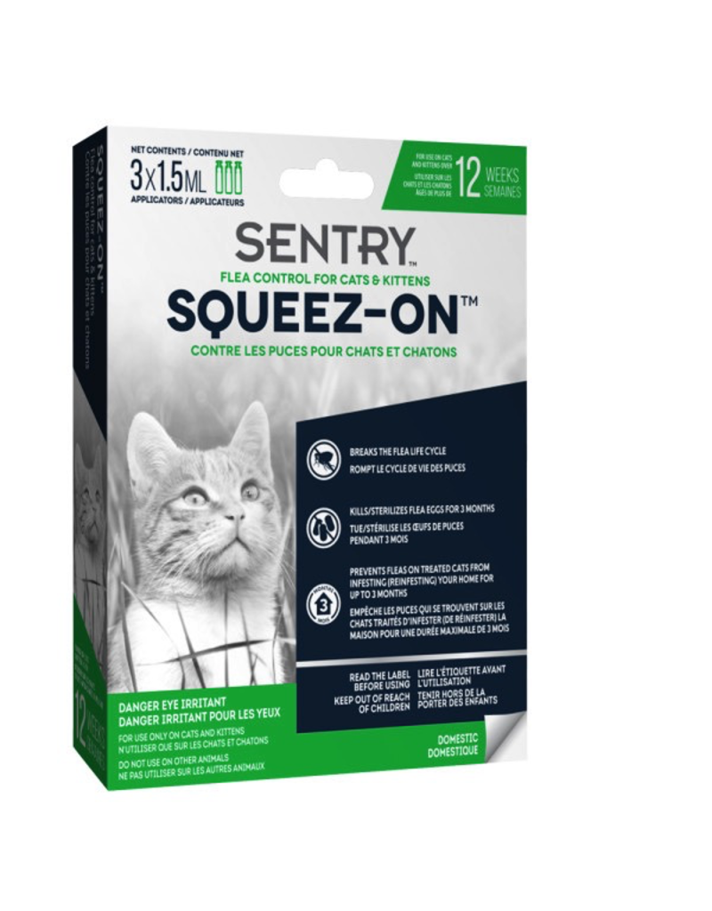 Sentry Cat & Kitten Flea Control - Rick's Pet Stores Inc.