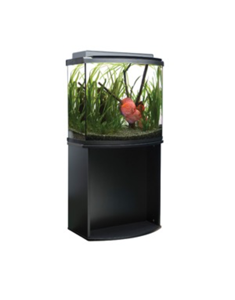 (W) Fluval Bow Front Aquarium Stand - 24.75" x 15" x 26" (63 cm x 38 cm ...