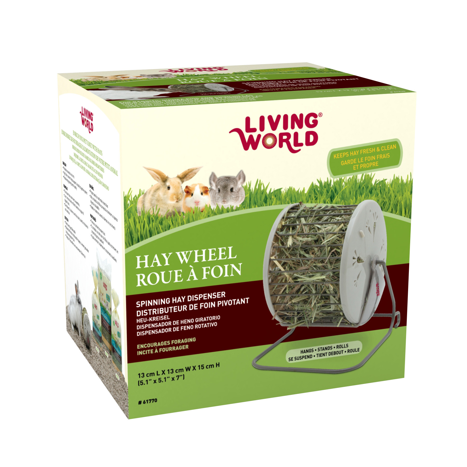 Living World Hay Dispenser - Rick's Pet Stores Inc.