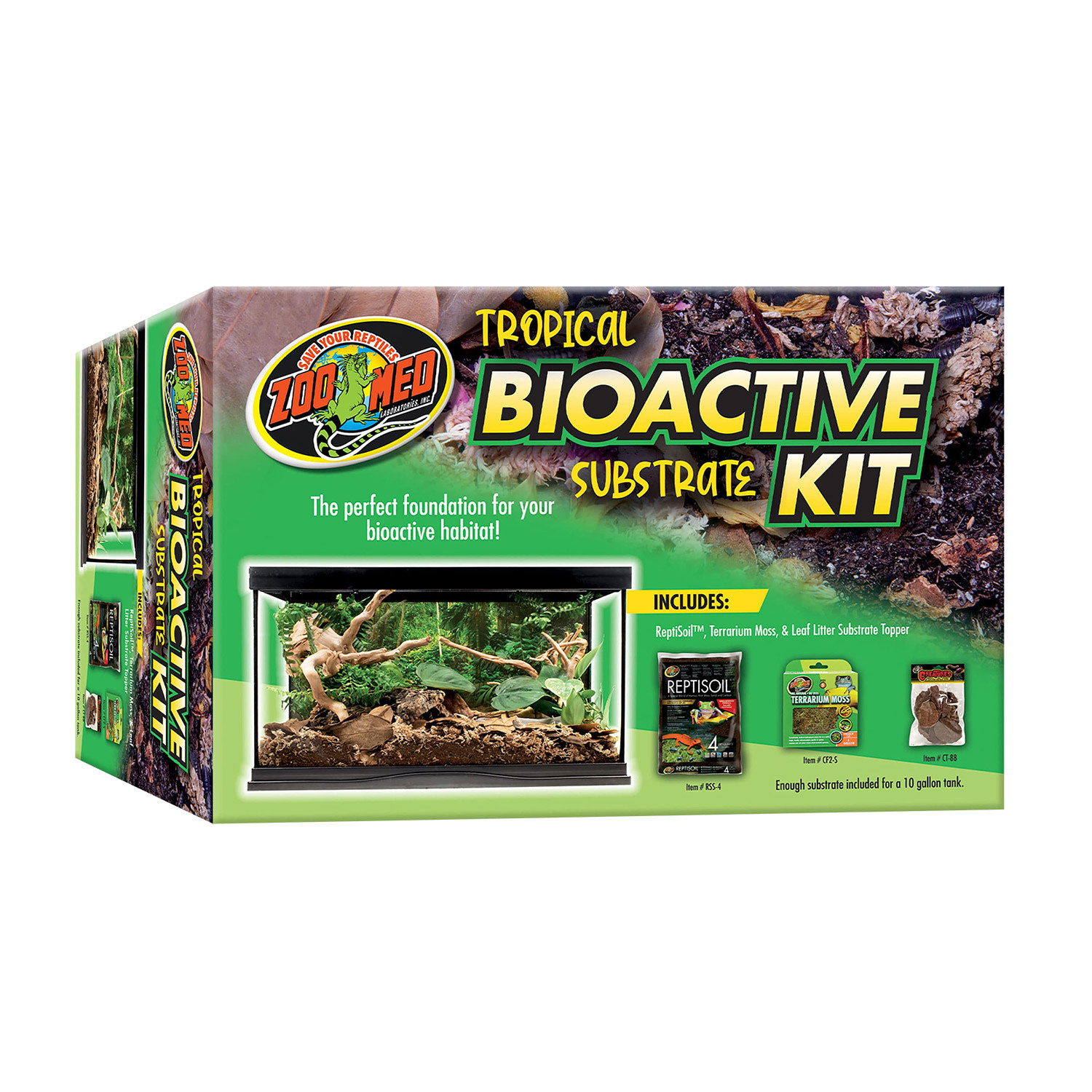 Zoo Med Tropical Bioactive Substrate Kit - Rick's Pet Stores Inc.