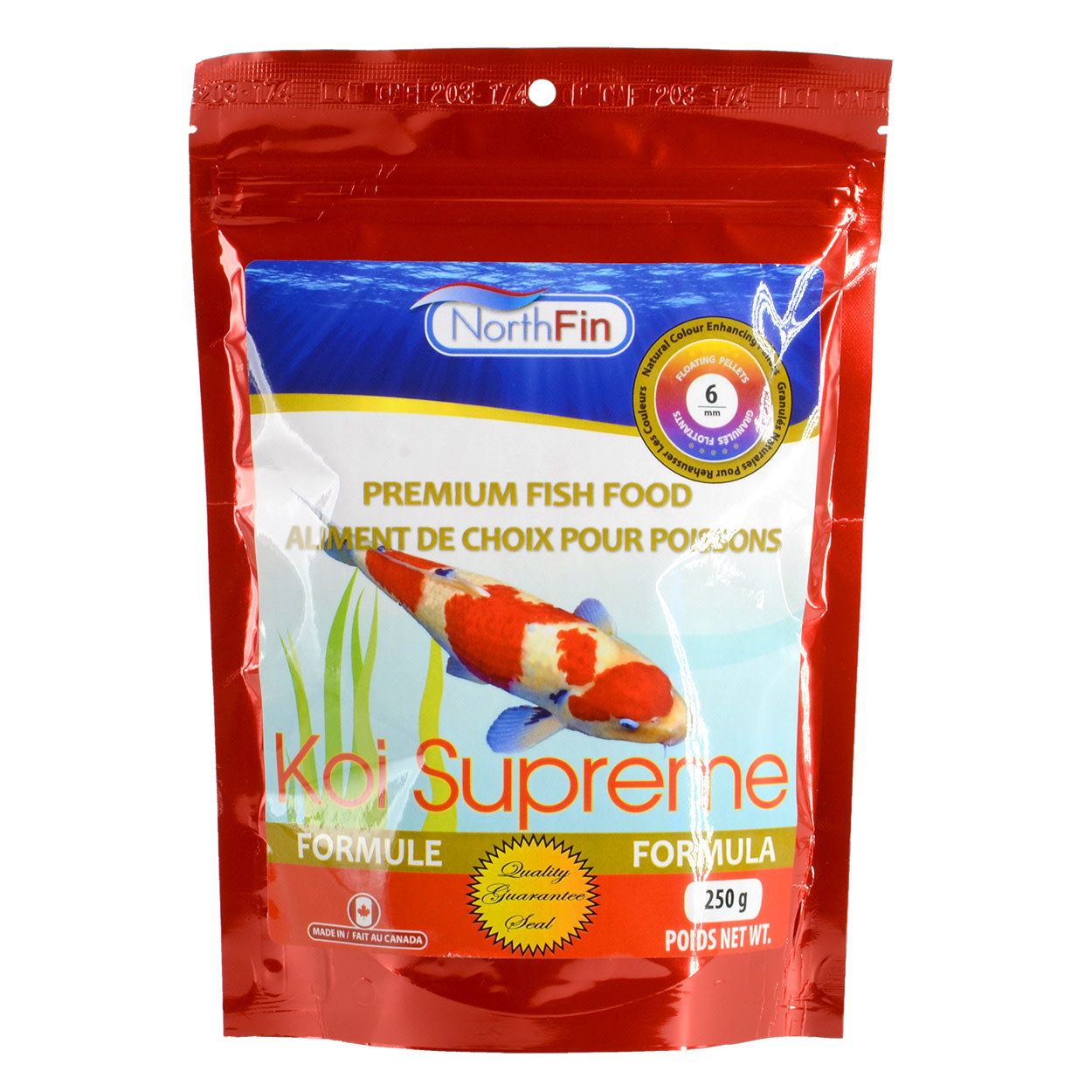 NorthFin Koi Supreme Formula - 6 mm Floating Pellets - 250 g - Rick's ...