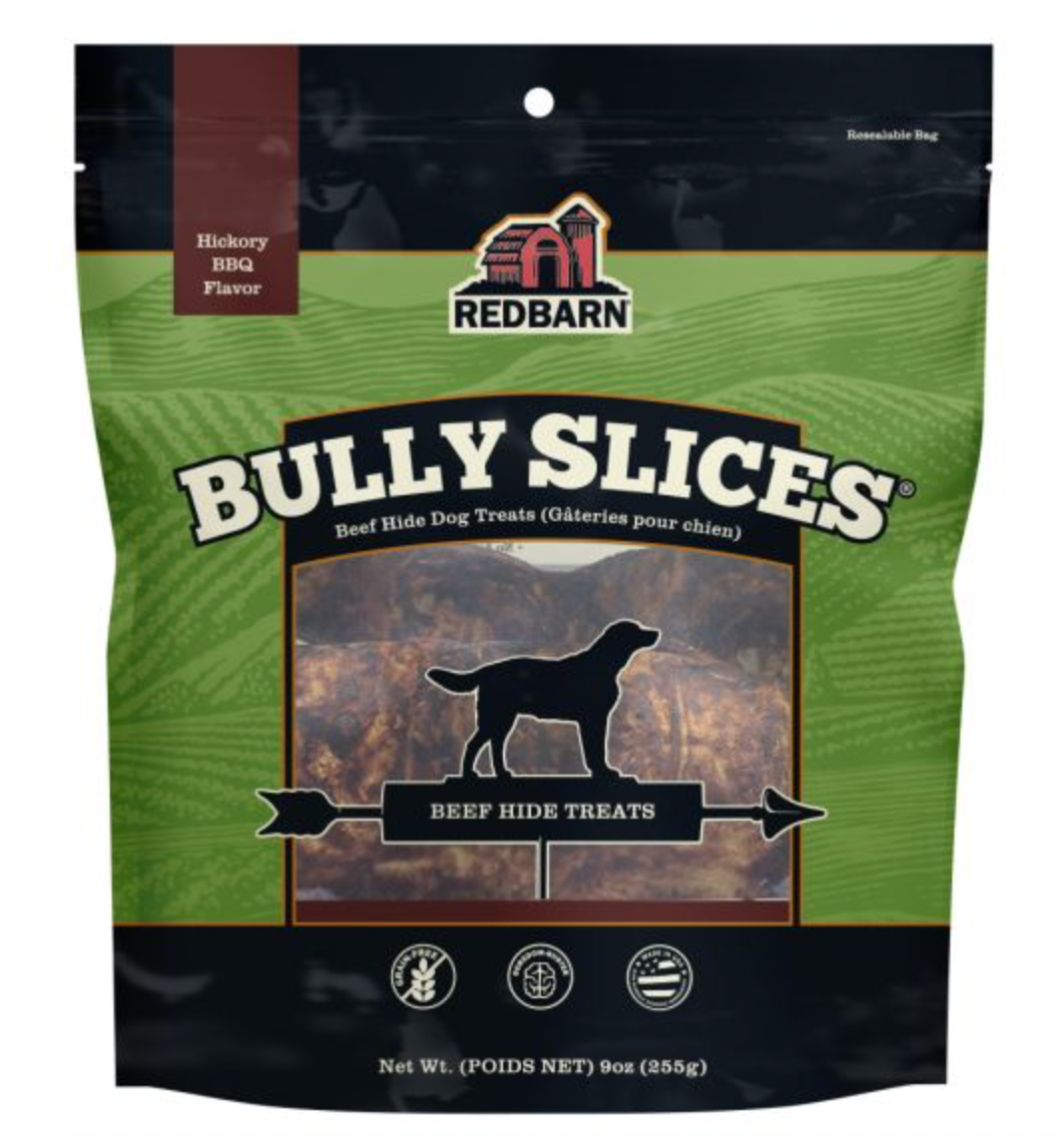 Redbarn Bully Slices Original Hickory BBQ Dog Treats 9oz - Rick's Pet ...