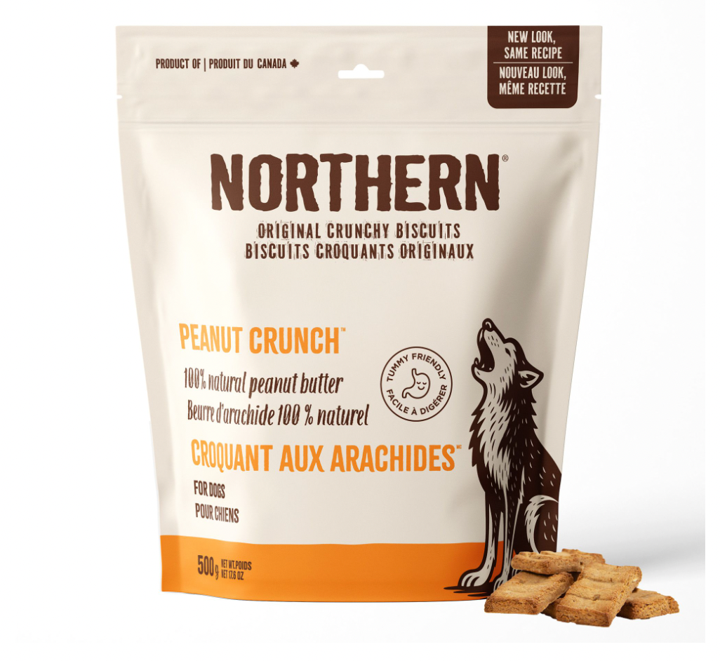 Northern Pet Peanut Crunch Dog 500g - Rick's Pet Stores Inc.