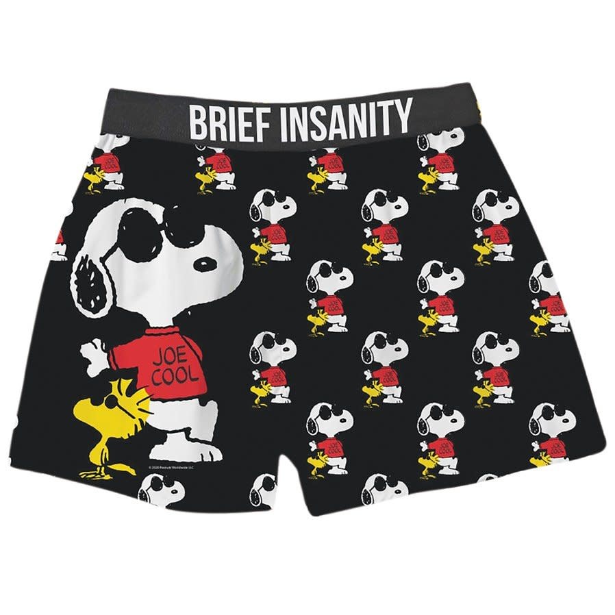 Peanuts Joe Cool Brief Insanity Boxer Shorts by Brief Insanity - A ...