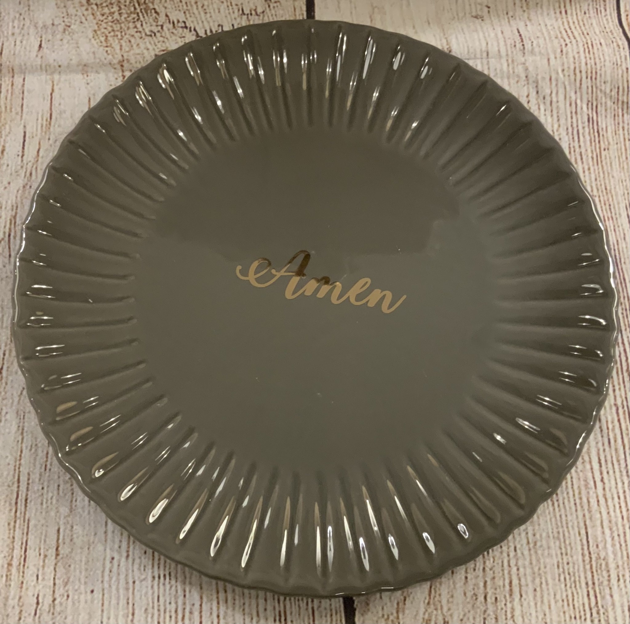 Inspirational Plate - A Gathering Place