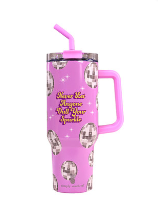 Simply Southern 40oz Tumbler Disco - A Gathering Place