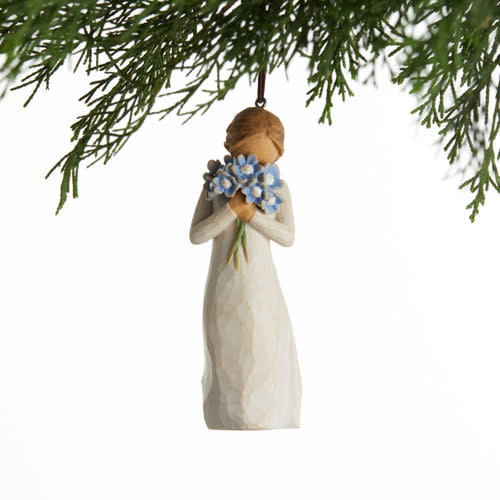 Willow Tree Forget Me Not Ornament - A Gathering Place
