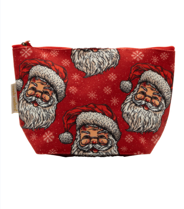 Simply Southern Bag Pouch Holiday Santa - A Gathering Place