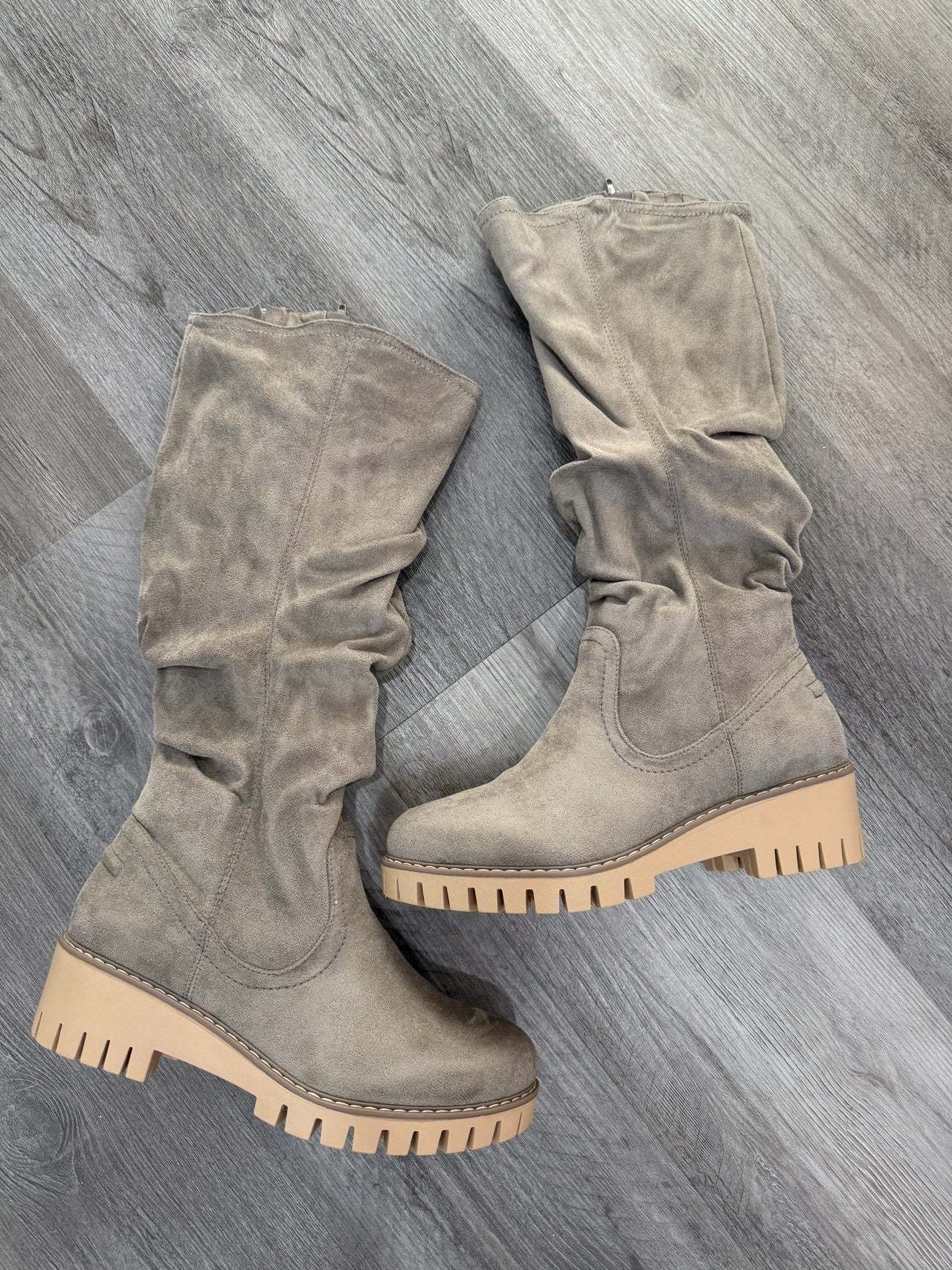 Very G Dashing Tall Boot Grey - A Gathering Place