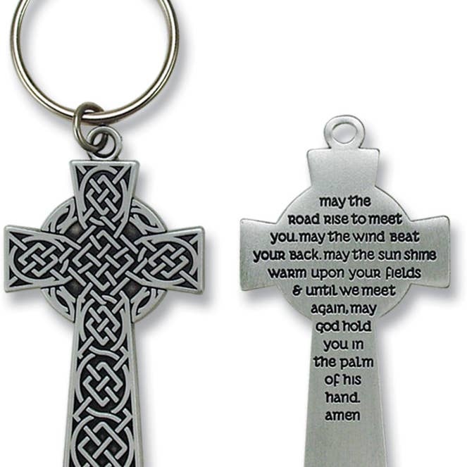 Celtic Cross Key Ring - A Gathering Place