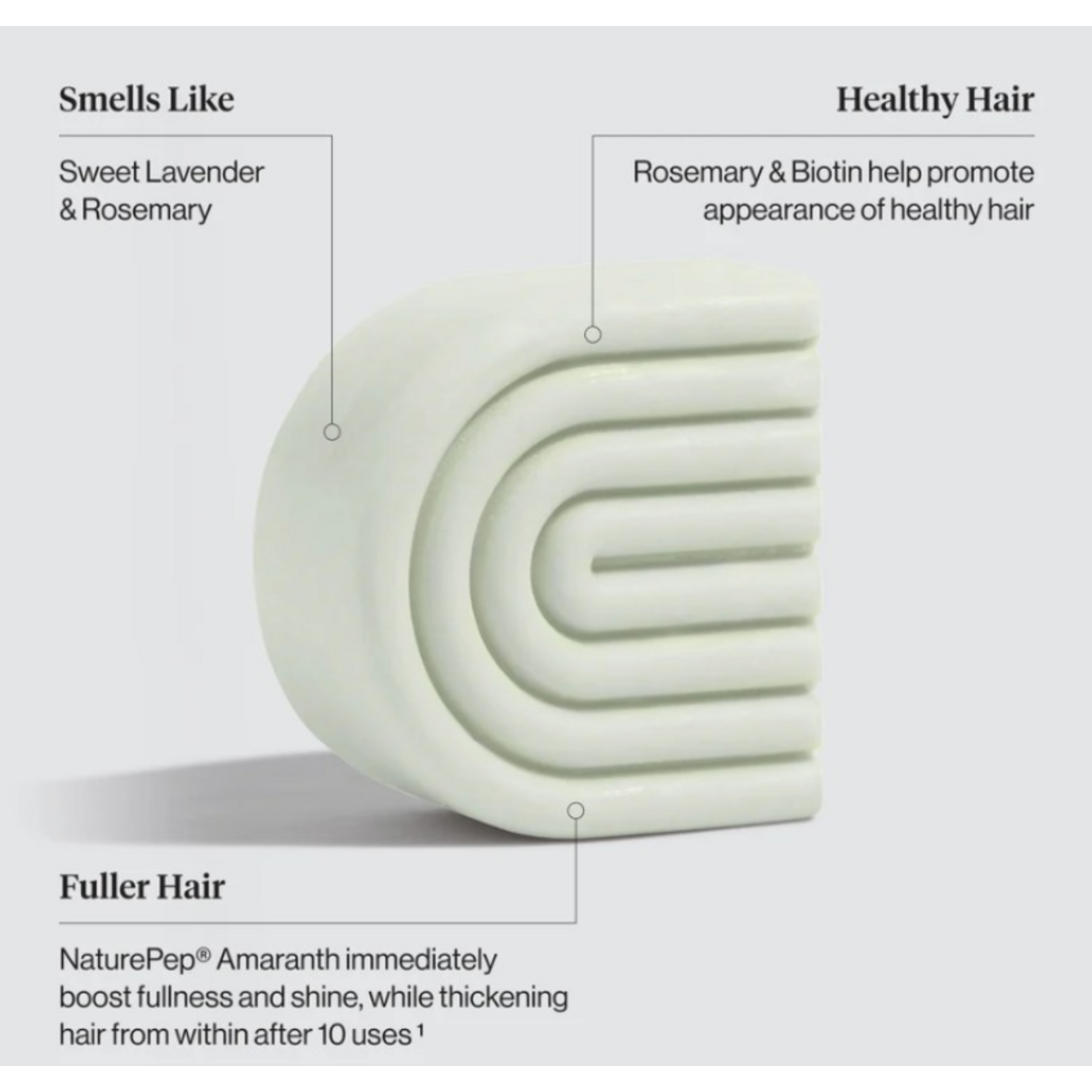 Kitsch Rosemary & Biotin Solid Conditioner Bar - A Gathering Place