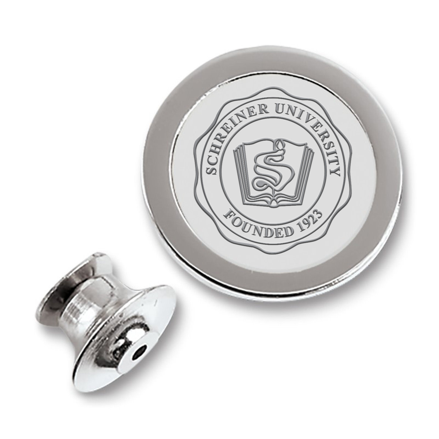 Schreiner Silver Plated Lapel Pin with Seal - Schreiner Outfitters ...